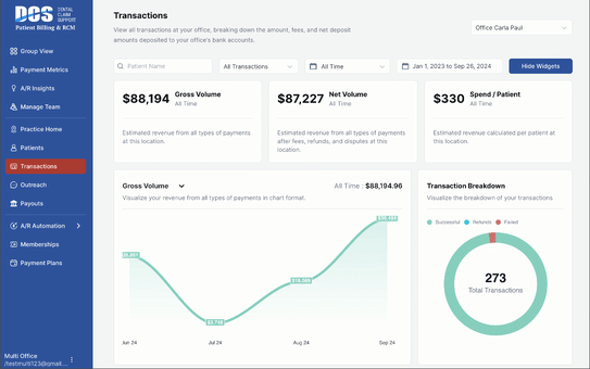 Instant insights: The easy way to check your patient billing revenue